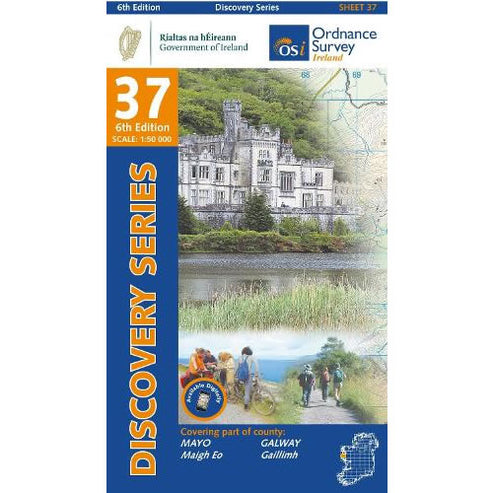 Irish Discovery Map 37, Mayo and Galway – Climb Europe