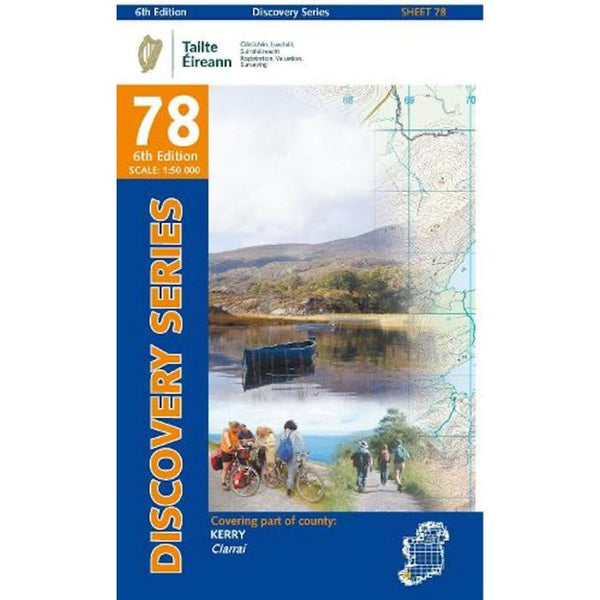 Irish Discovery Map 78, Central Kerry – Climb Europe