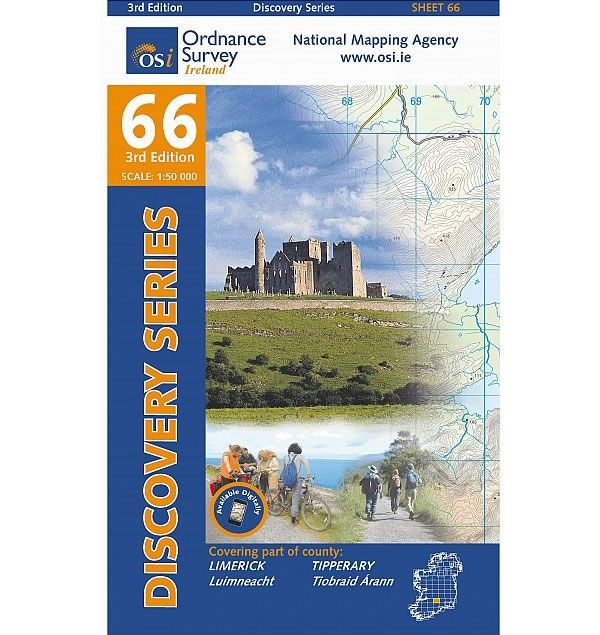 Irish Discovery Map 66, Limerick and Tipperary – Climb Europe