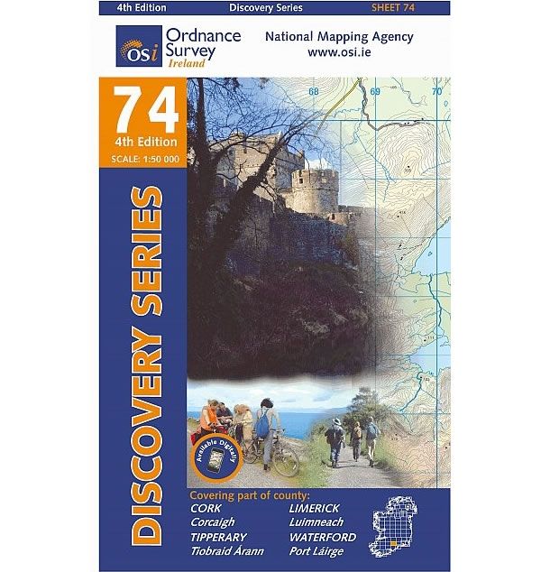 Irish Discovery Map 74, Cork, Limerick, Tipperary and Waterford – Climb ...