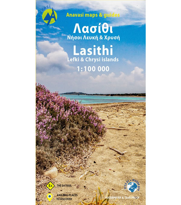 Lasithi Walking Map [92] - Eastern Crete – Climb Europe
