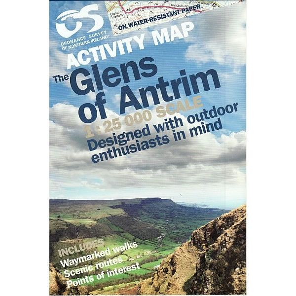 Irish Activity Map - Glens of Antrim – Climb Europe