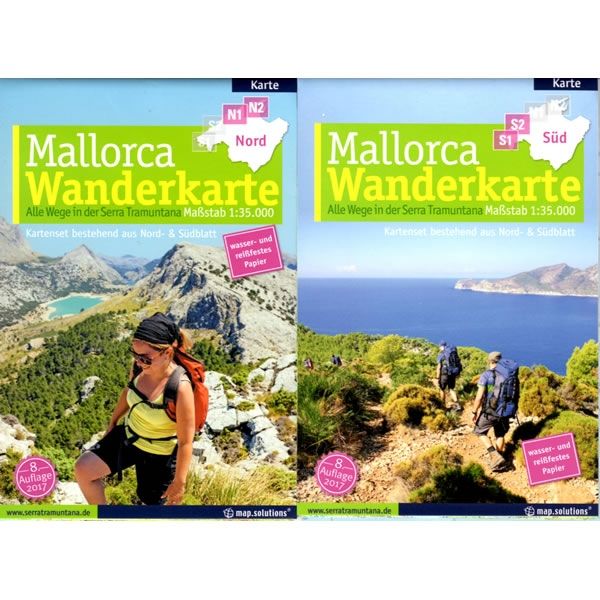 Serra Tramuntana Hiking Map in Mallorca – Climb Europe