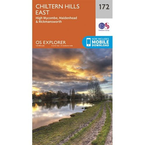 OS Explorer Map 172 - Chiltern Hills East – Climb Europe