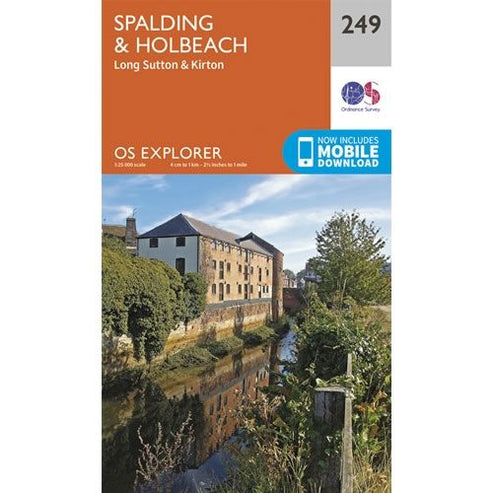 OS Explorer Map 249 - Spalding and Holbeach – Climb Europe