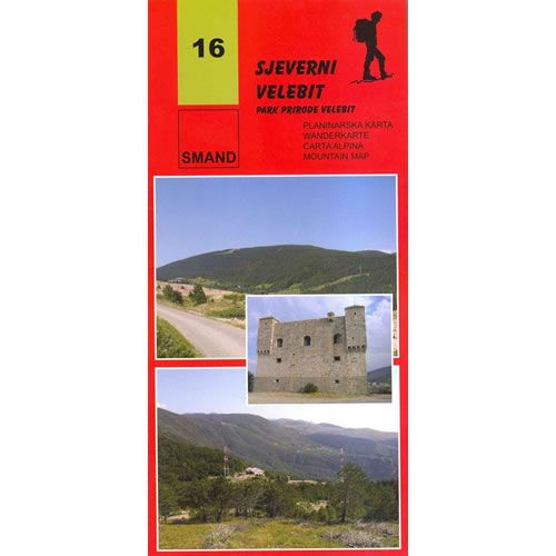 Sjeverni Velebit Map [16] – Climb Europe