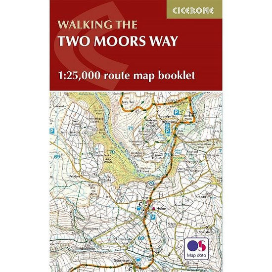 The Two Moors Way Map Booklet – Climb Europe